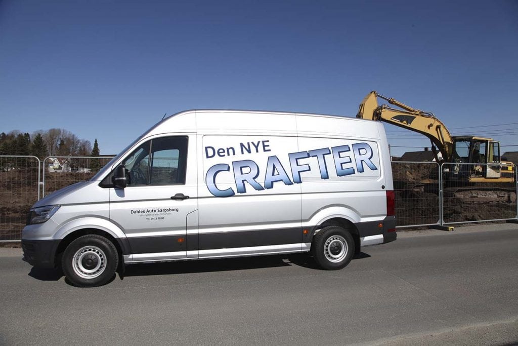 VW Crafter - Optimal arbeidsbil - Motormagazinet