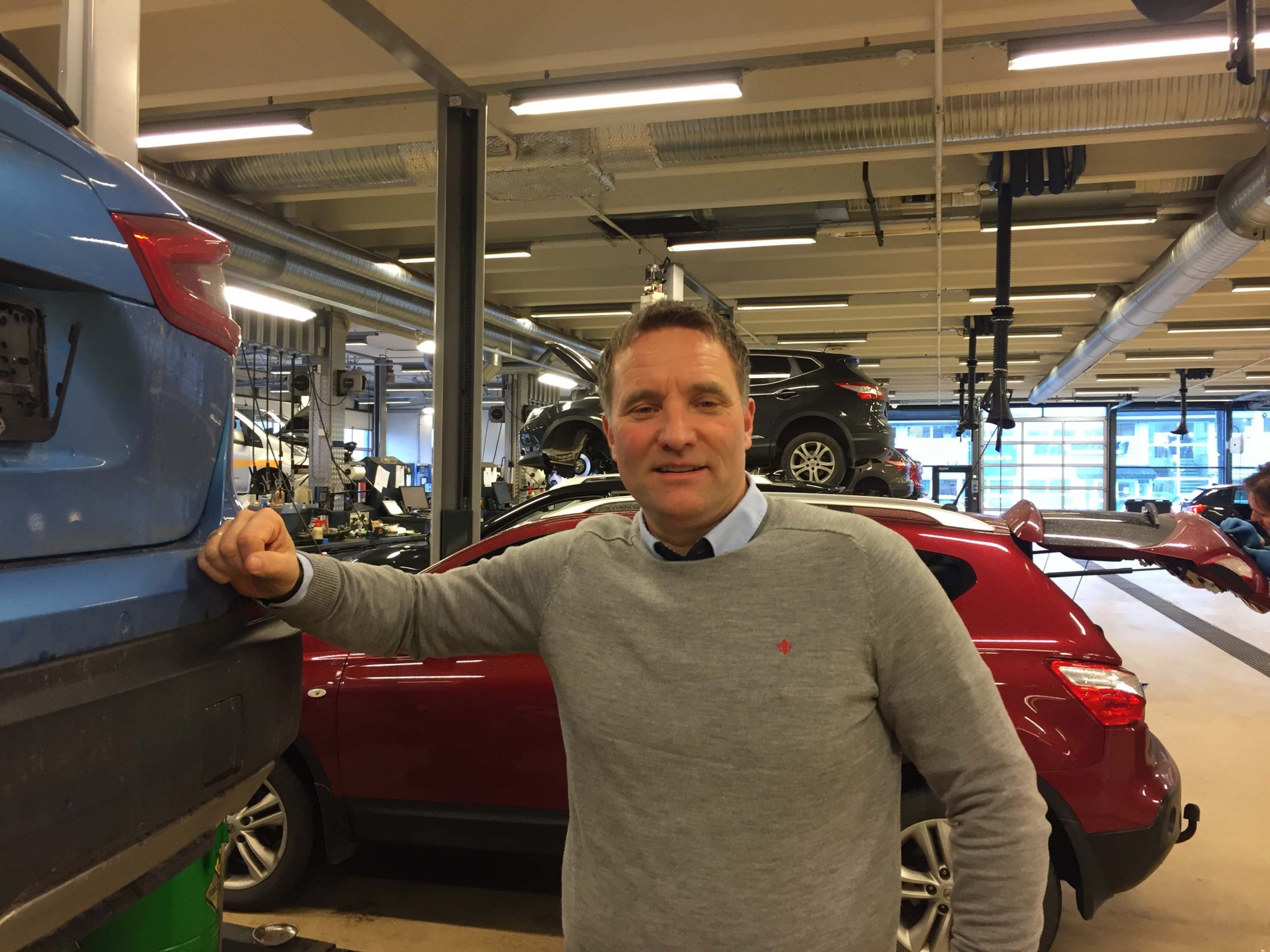 Bil og ball - Brennes Auto og Borgen IL for Dag Eriksen